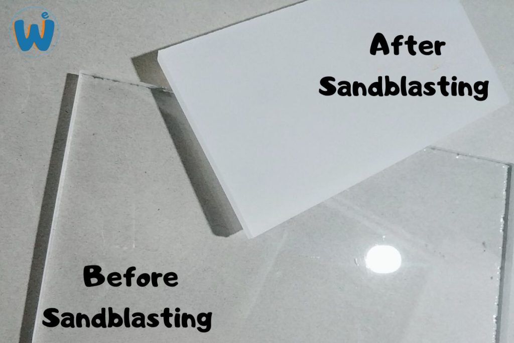 Sandblasting Acrylic: A Complete Guide To You | Weacrylic